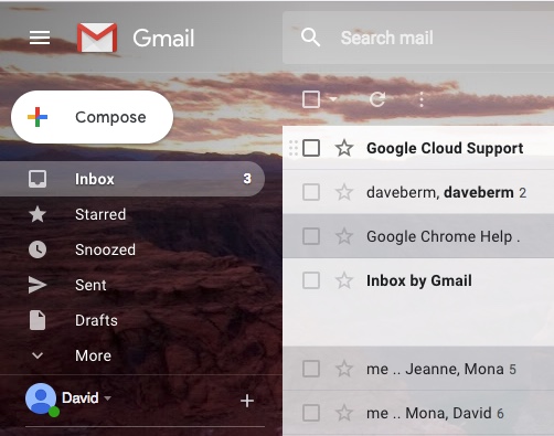 First impression of the new Gmail Interface – Clustering For Mere Mortals
