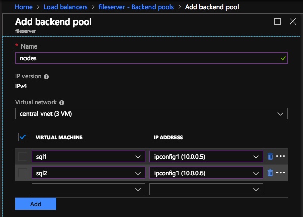 Step-by-Step: Configuring a File Server Cluster in Azure that Spans ...